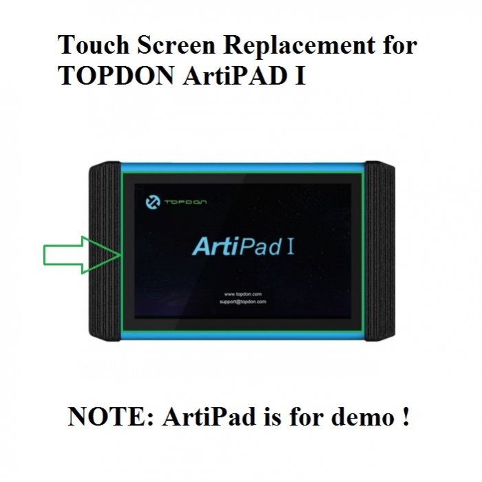 Touch Screen Digitizer Replacement for TOPDON ArtiPAD I Scanner|Topdon-ArtiPADI|TOPDON